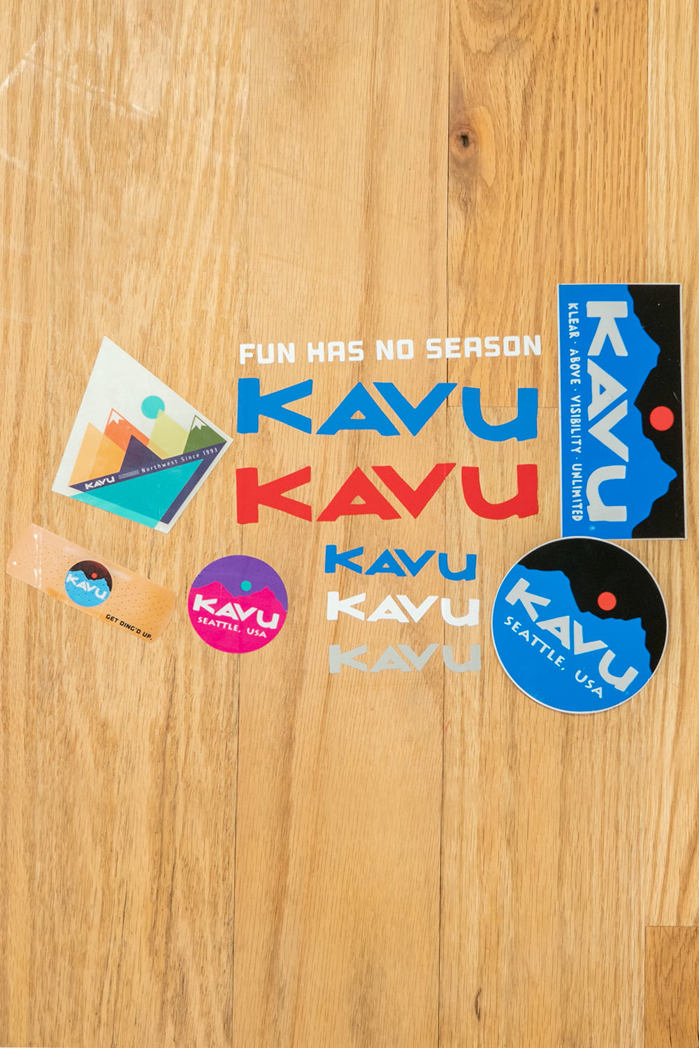 KAVU Sticker Pack – KAVU.com